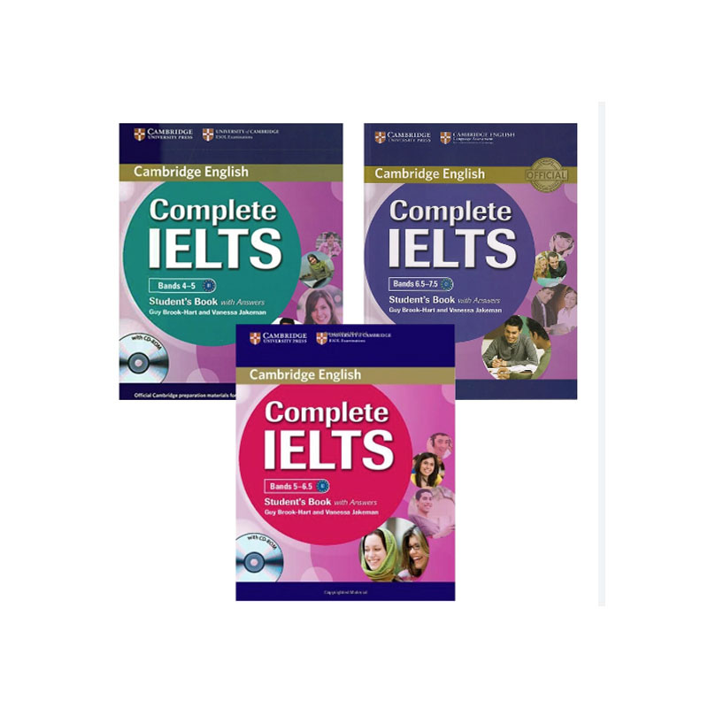 Trọn bộ Cambridge English Complete IELTS Pdf Resources (3 Levels) - Book24h