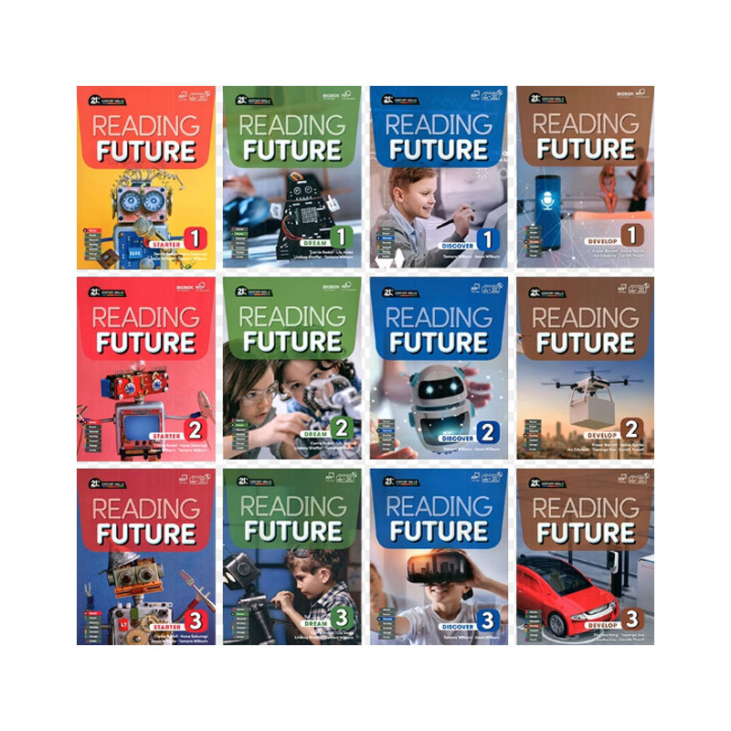 Trọn bộ Reading Future (7 Levels) Pdf Presentation Tool - Book24h